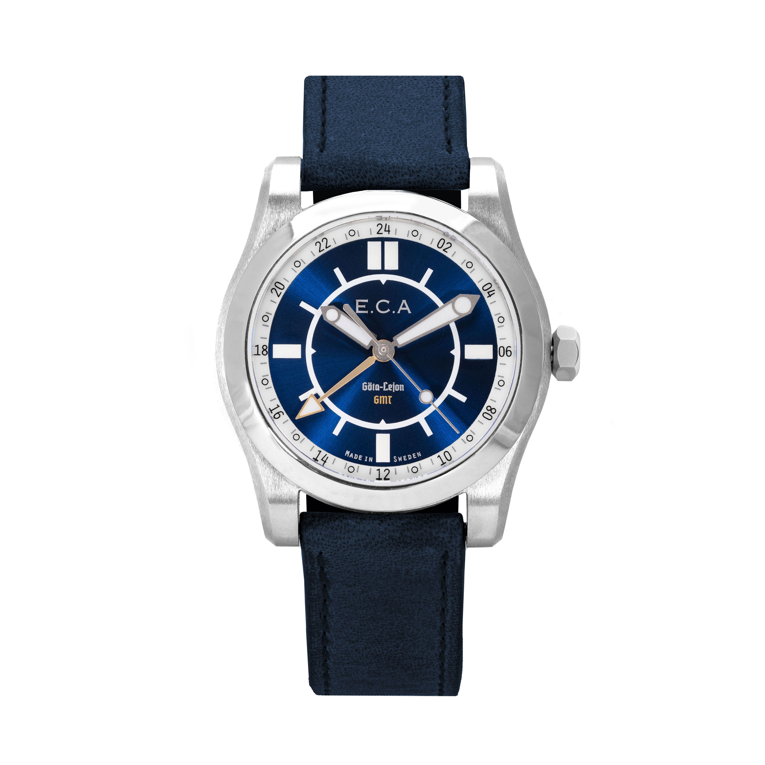 GL Kontra-Gauss GMT Brushed - E.C.Andersson Watch Co